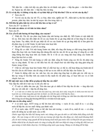 Câu h i ôn thi sinh l- 11 | DOCX