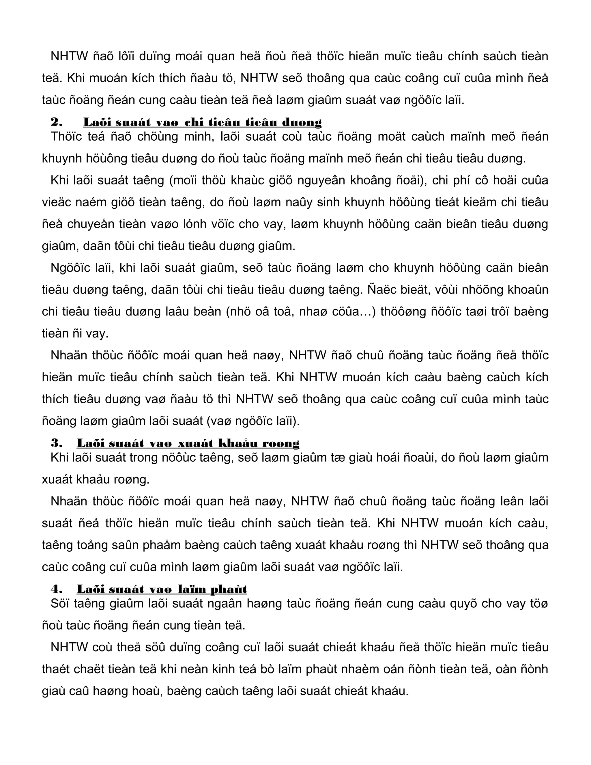 Câu hỏi ôn thi phần tự luận lý thuyết tài chính tiền tệ (vb2) | DOC