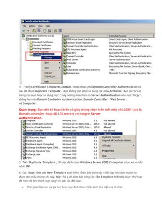 Cấu hình giao thức ldaps cho việc change password của ad từ các hệ thống vpn | PDF