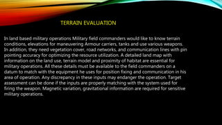 application of remote sensing in defence forces | PPTX