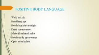 Body Language and effective Time management | PPT