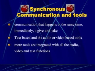 Synchronous Communication Tools in EFL Online Learning in China | PDF