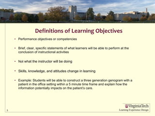 Measurable Objectives | PPT