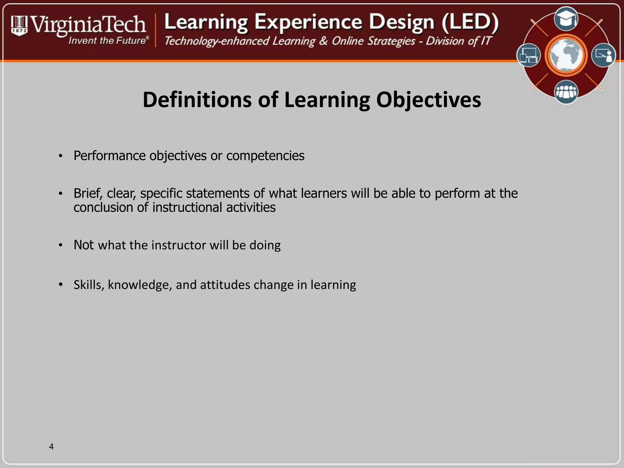 Cui measurable objectives | PPT