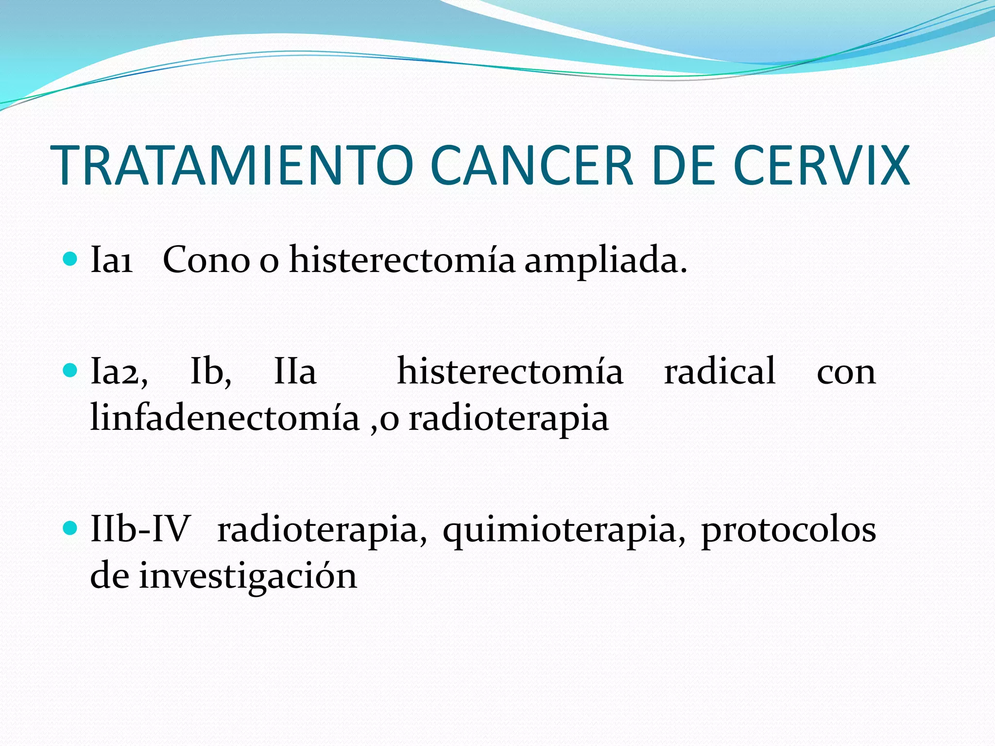 Cáncer de Cervix | PPT