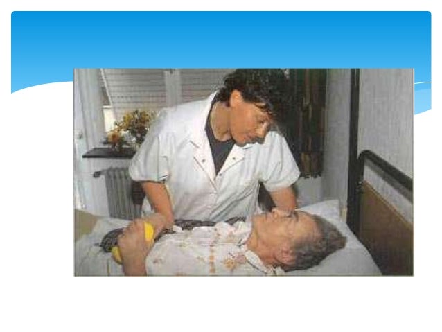 Cuidado del paciente en la etapa terminal dentro