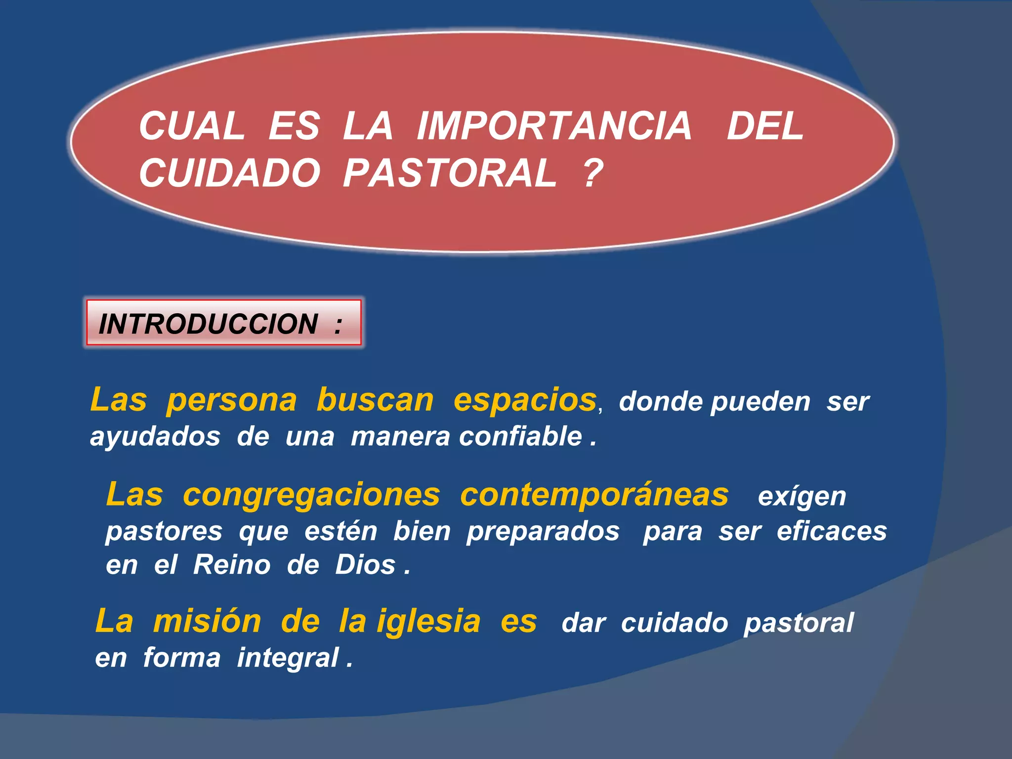 Cuidado pastoral florencia. | PPT