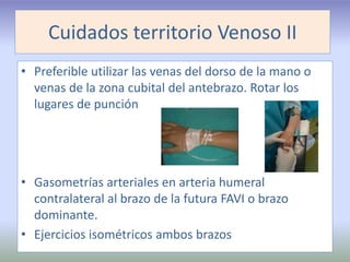 cuidados-accesos-vascularesEN HEMODIALISIS.ppt