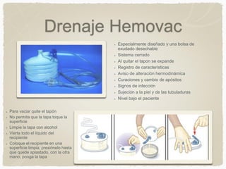 Extracción De Drenaje Hemovac