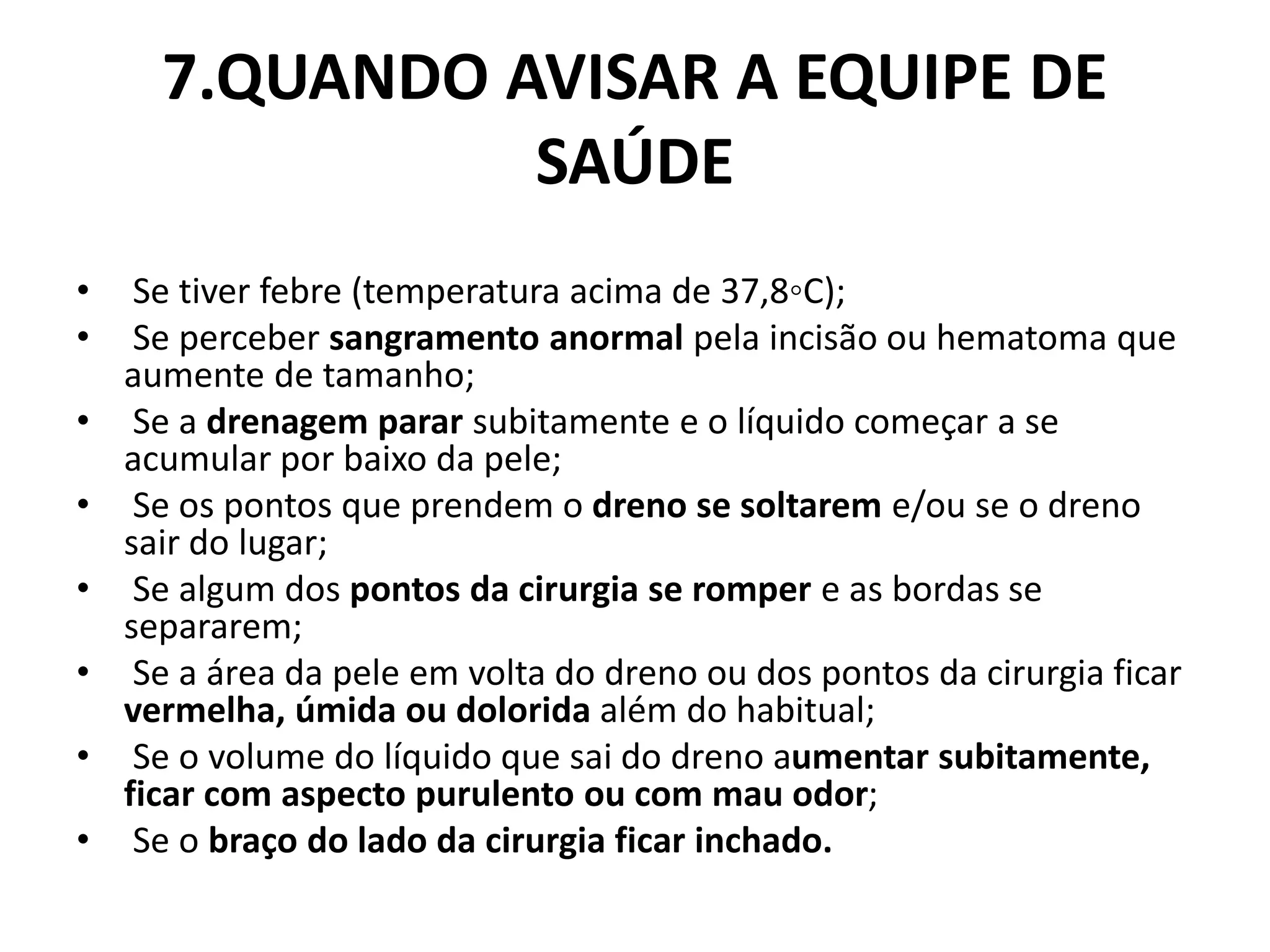 Cuidados com dreno de suctor | PPTX