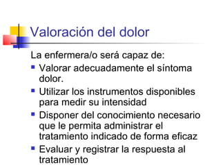 Cuidados de enfermeria en el paciente con dolor | PPT
