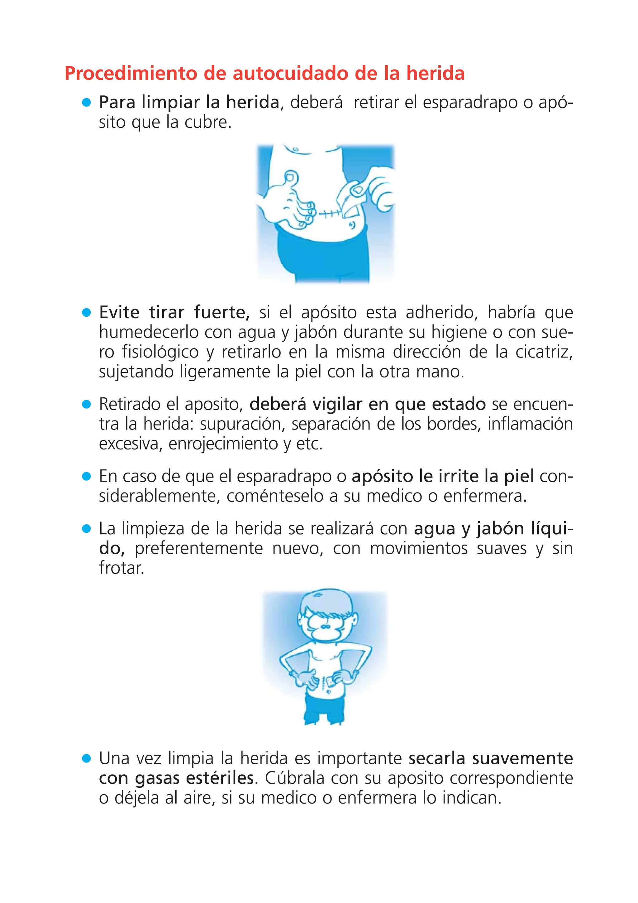 Cuidados de herida quirurgica | PDF