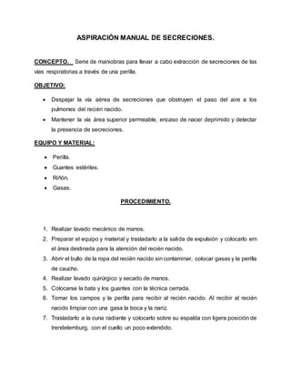 Cuidados inmediatos y mediatos del rn | DOCX