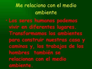 Cuidemos El Medio Ambiente | PPT