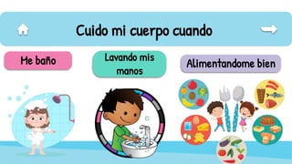 Cuido mi cuerpo. power point | PPTX