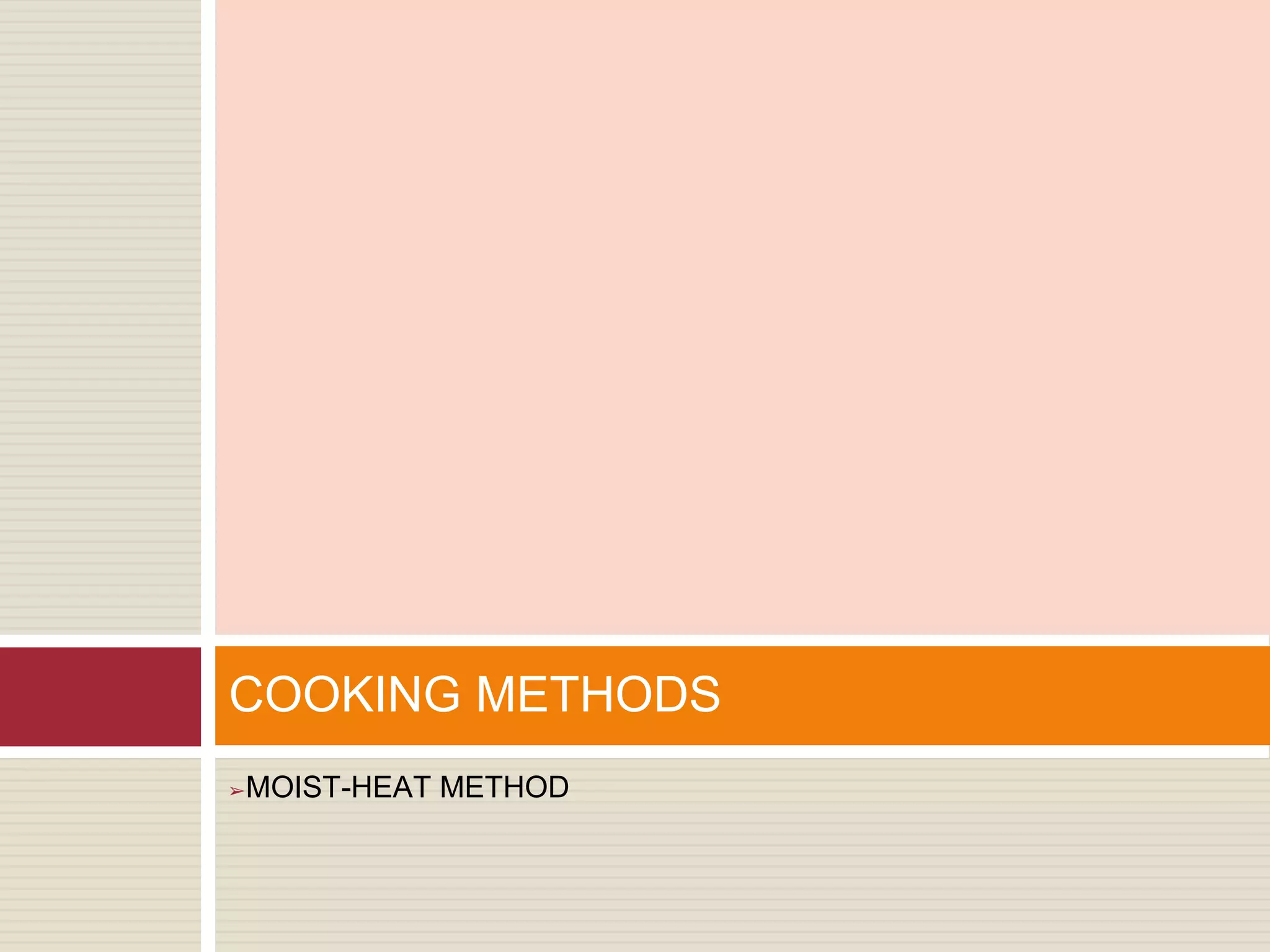cooking methods | PPT