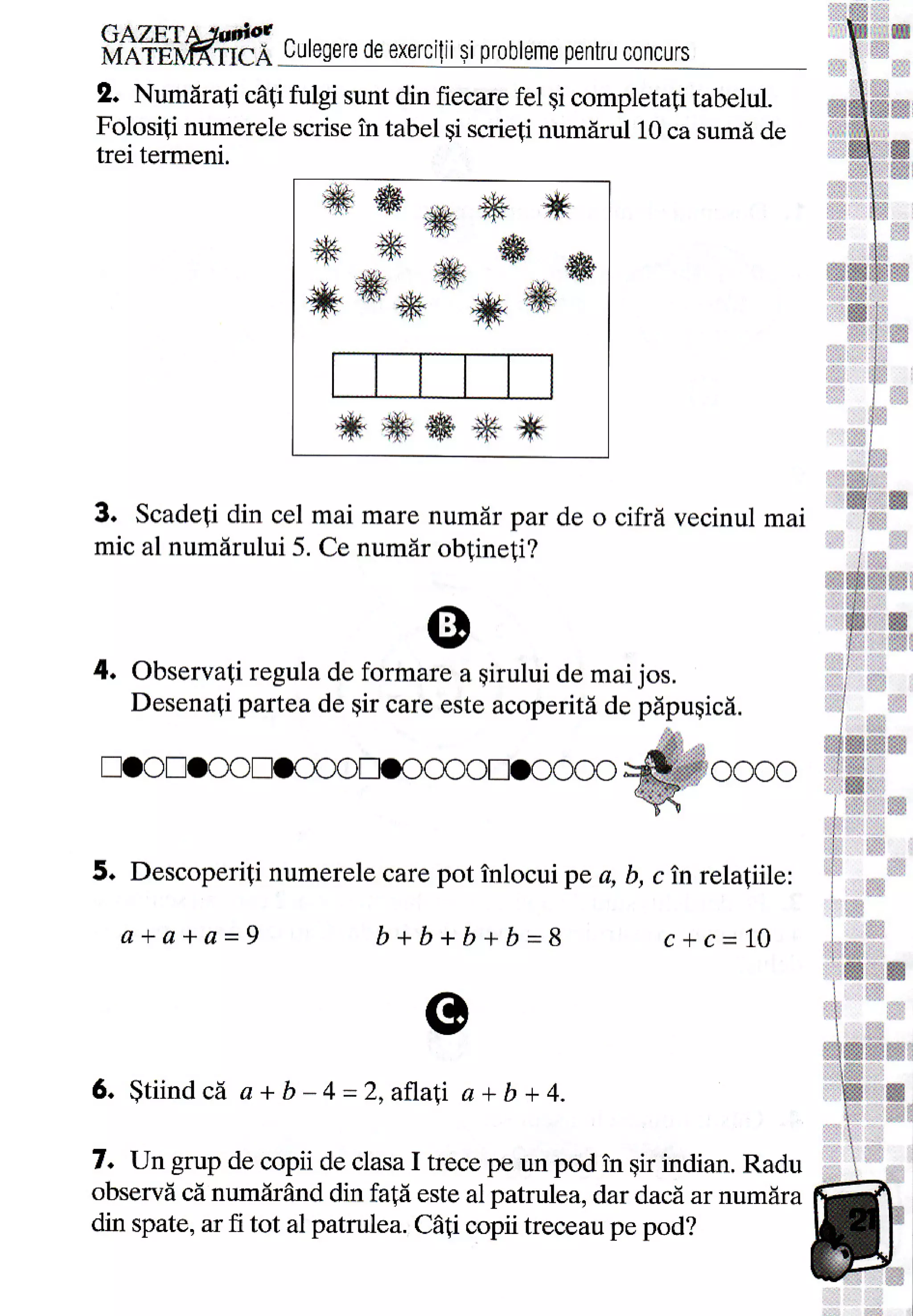 Culegere-gazeta-matematica-junior-clasele-pregatitoare-1-2-ed-dph | PDF