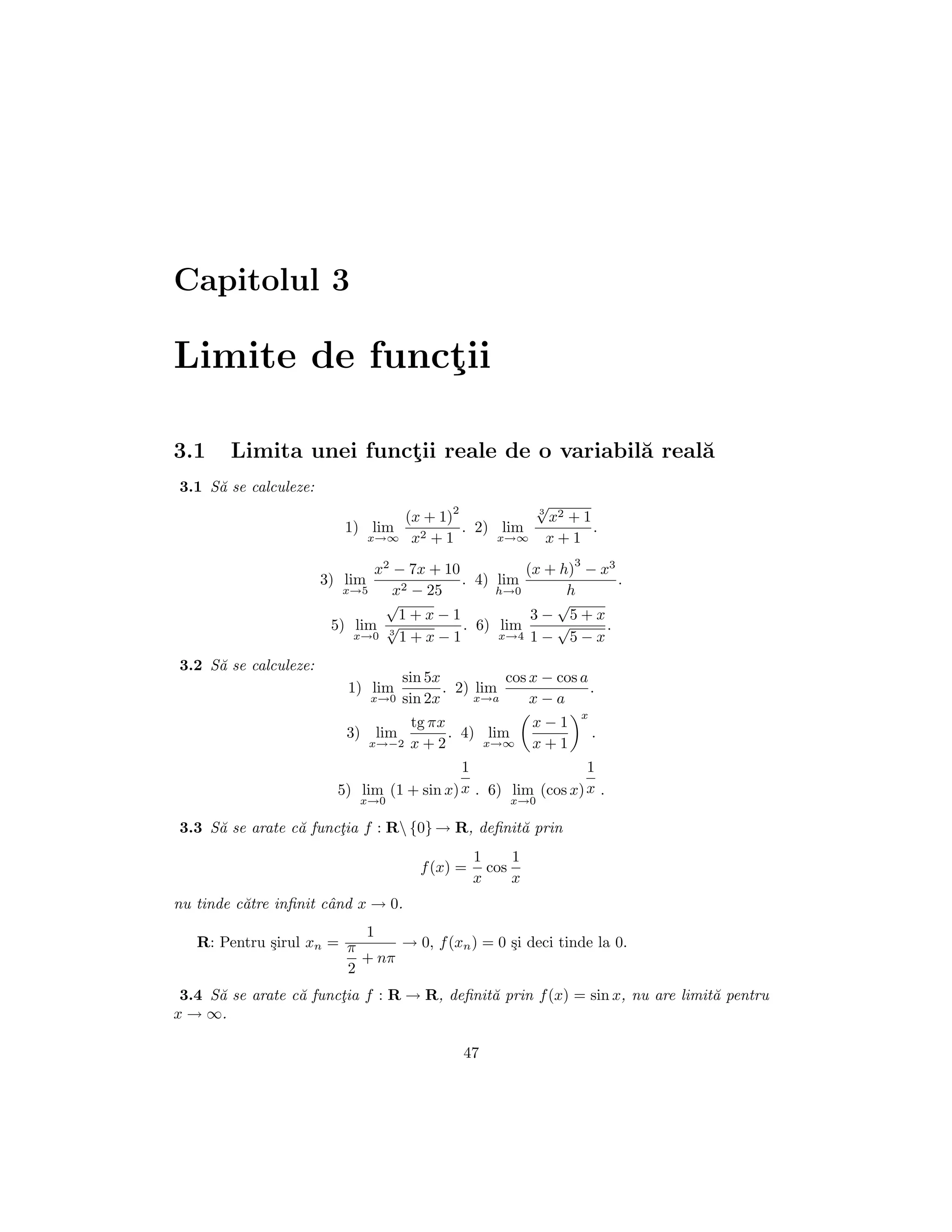 Analiza matematica | PDF