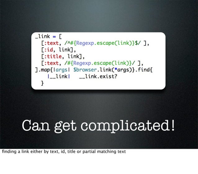 Culerity Headless Full Stack Testing For Javascript Ppt