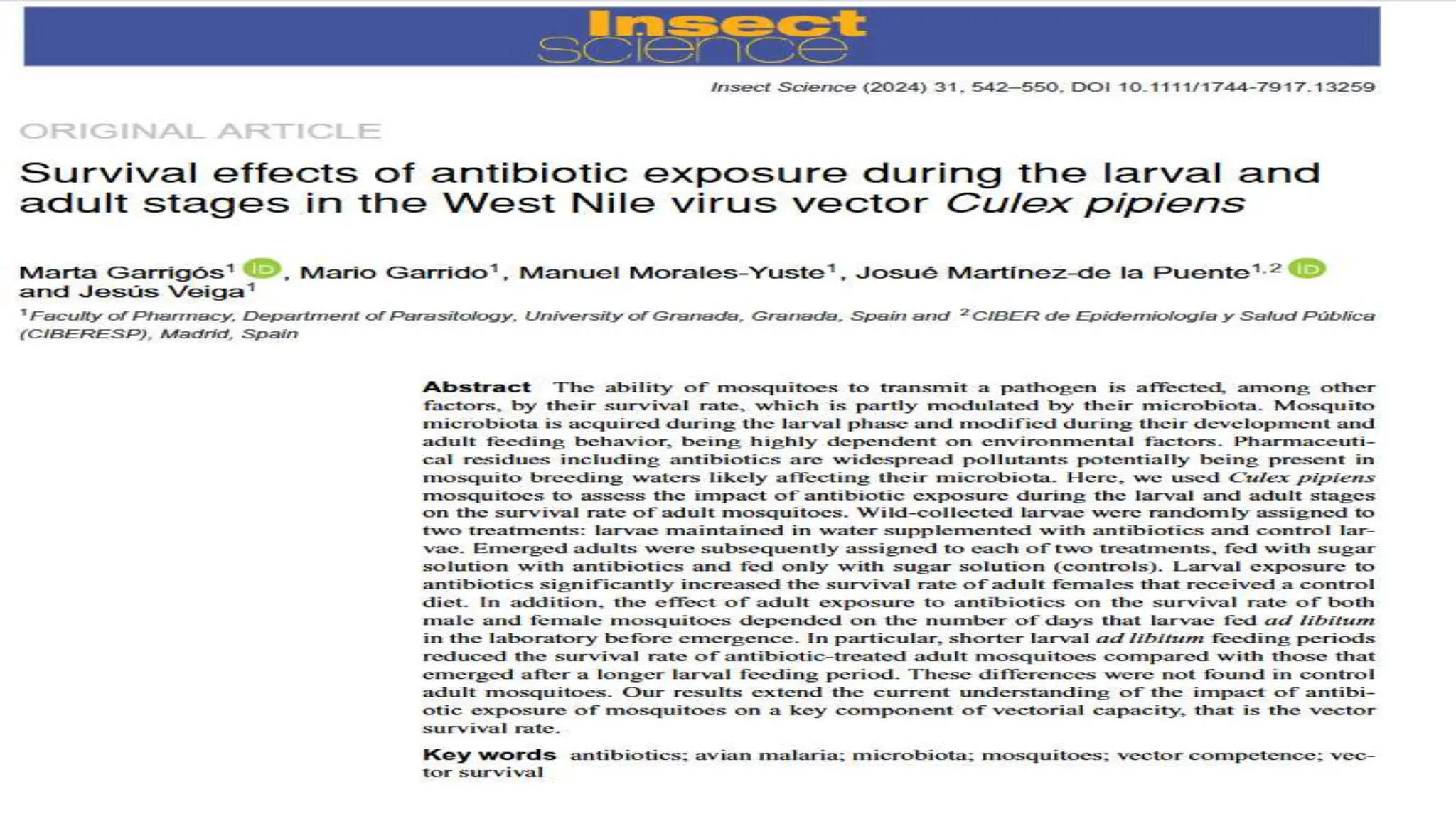 CULEX MOSQUITOES, SYSTEMATIC CLASSIFICATION, MORPHOLOGY, LIFE CYCLE ...