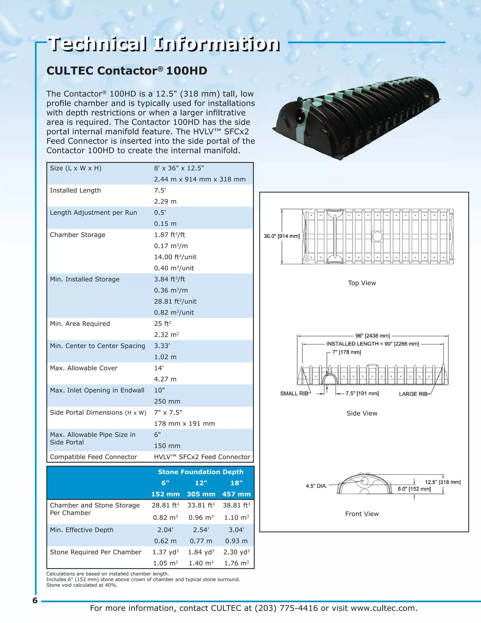 Cultec Stormwater Product Booklet | PDF