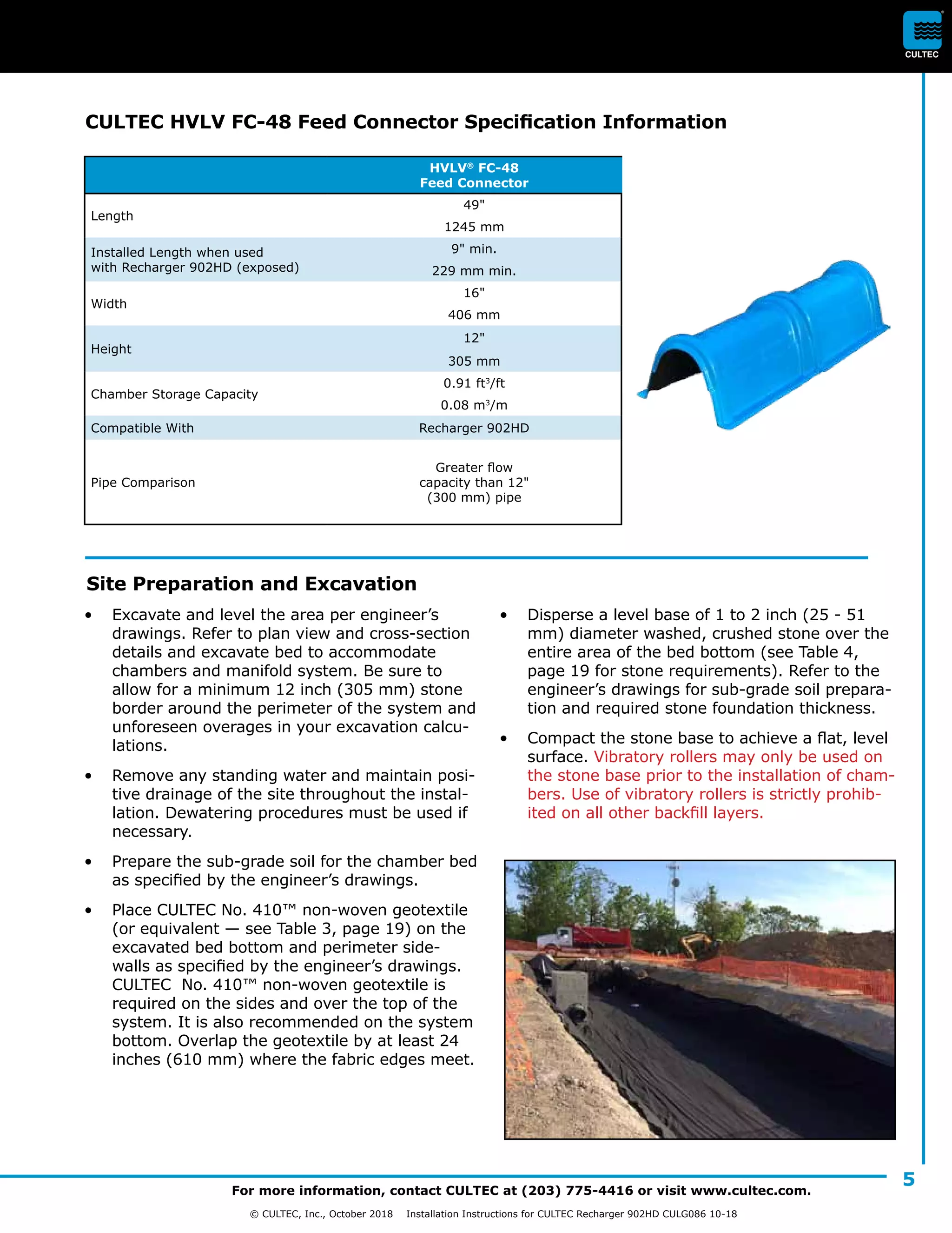 CULTEC recharger-902hd-installation-instructions-stormwater Culg086 | PDF