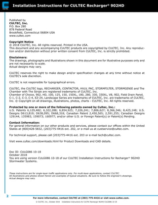CULTEC recharger-902hd-installation-instructions-stormwater Culg086 | PDF
