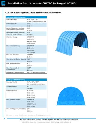 CULTEC recharger-902hd-installation-instructions-stormwater Culg086 | PDF