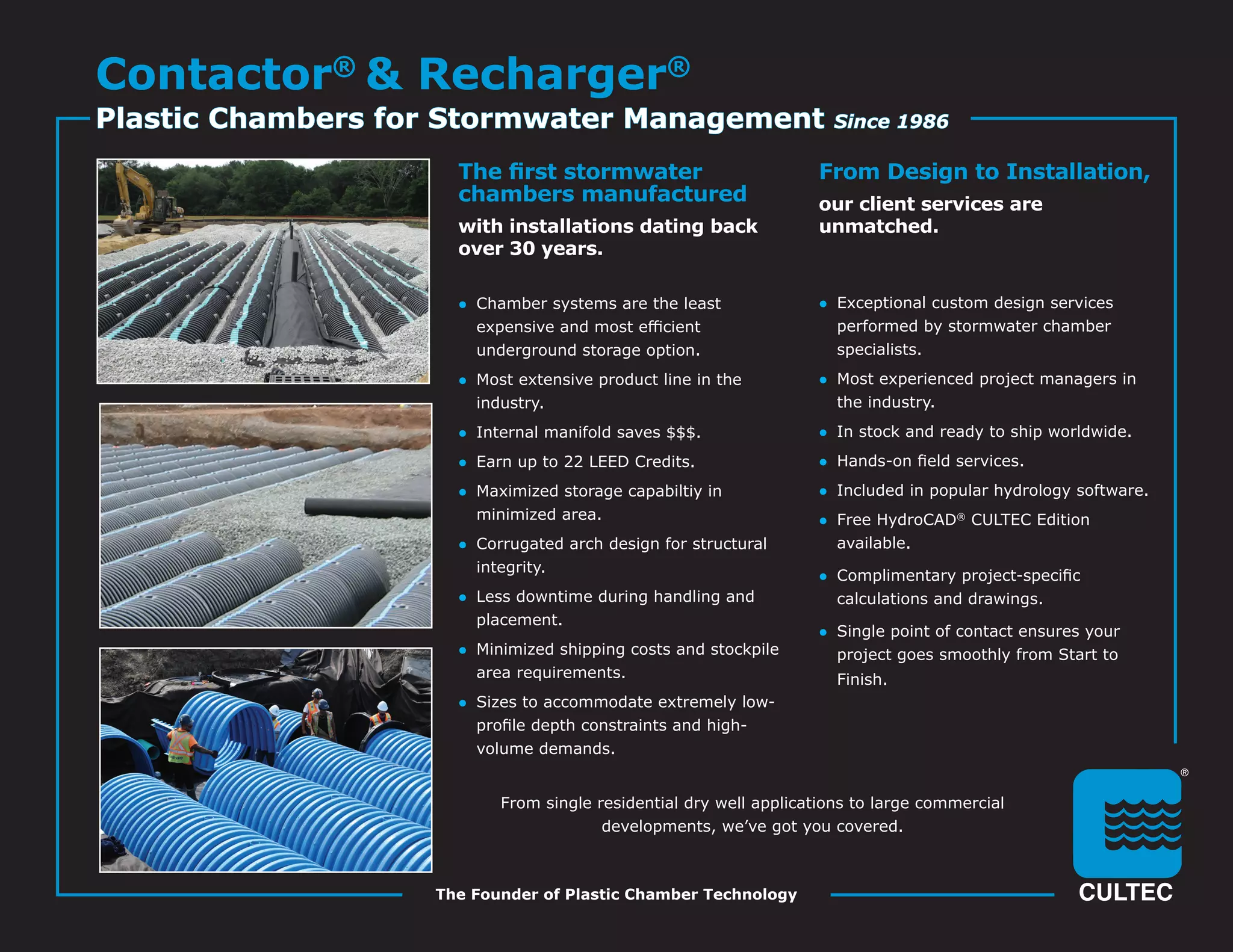 CULTEC stormwater-product-spec-sheet-with-xsection-brochure Culg087 | PDF