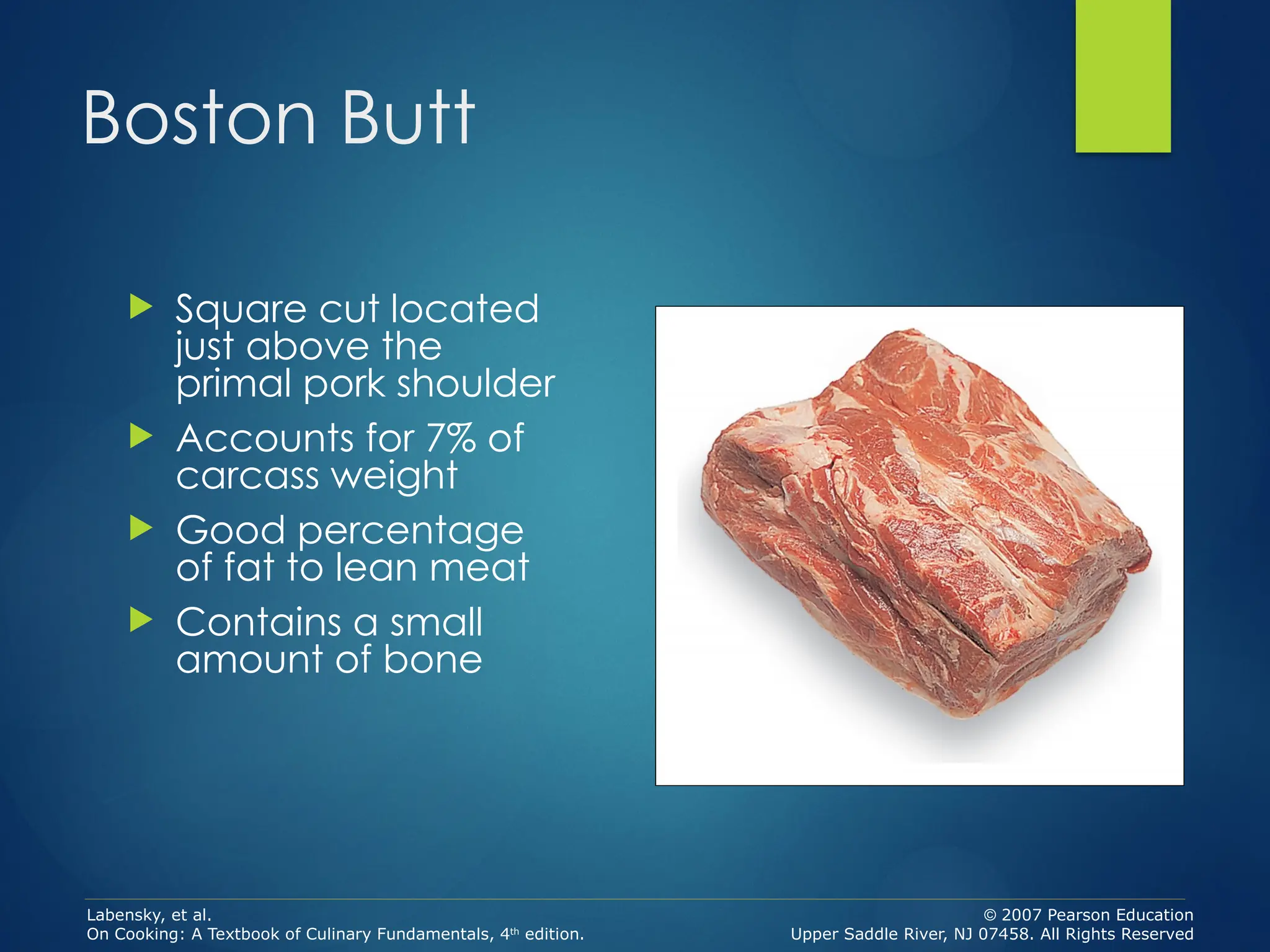 Pork Powerpoint On Cooking Labensky Textbook | PPTX