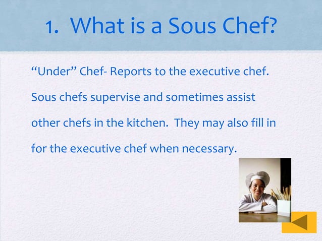 Culinary Knowledge Check | PPT