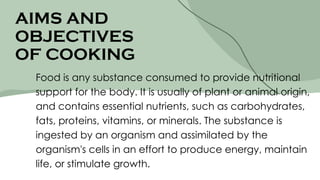 culinary Basic Culinary for Hospitality Management | PPTX