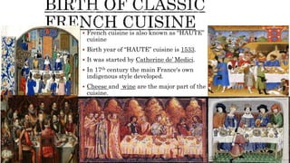 Culinary history | PPTX