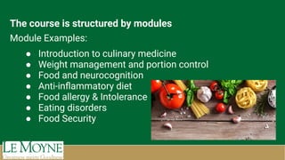 Culinary Medicine Overview - Health Meets Food | PDF