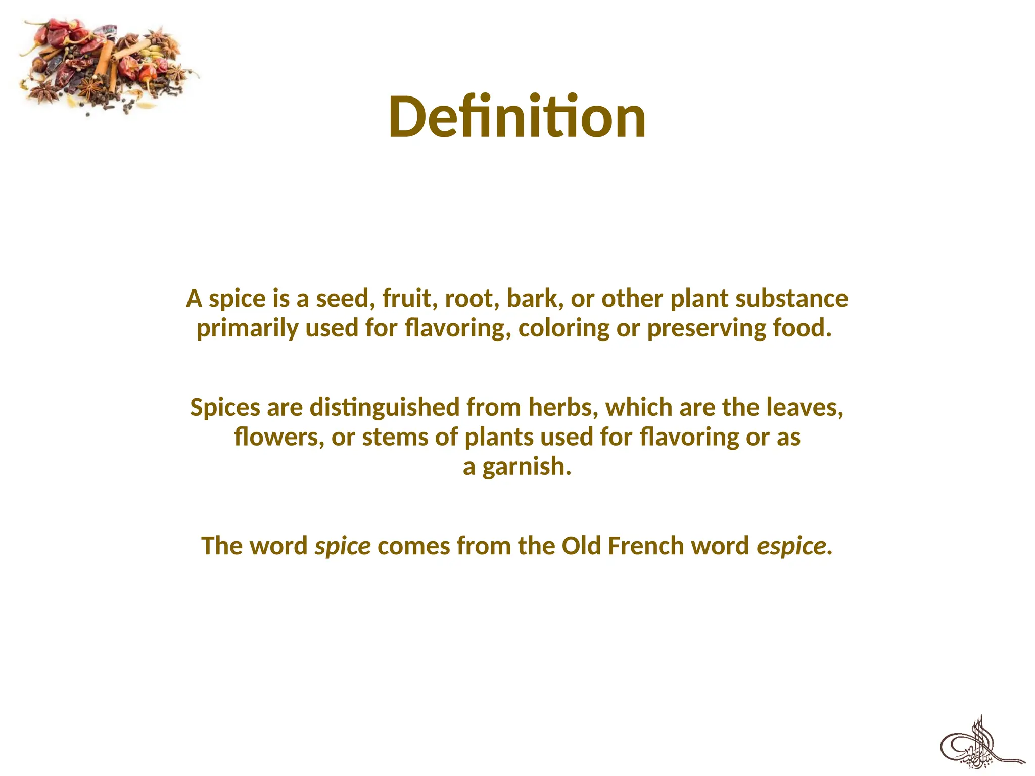 Culinary Spices, which spice to what food.pptx