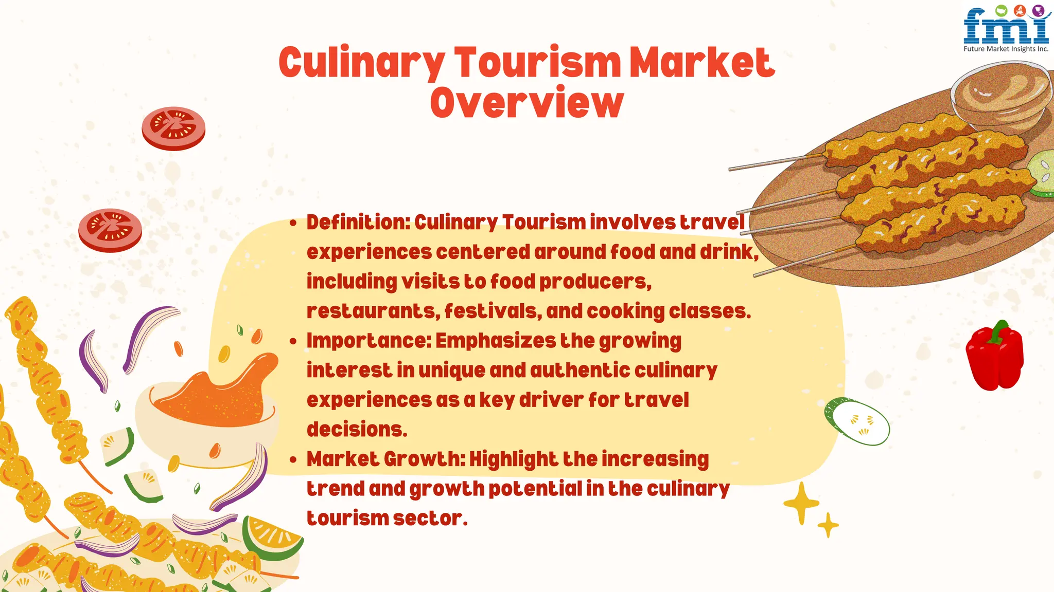 Culinary Tourism Market: Exploring the World Through Food and Culture | PDF