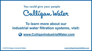 Culligan Industrial Water Filtration | PDF