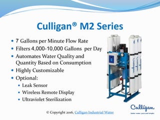 Culligan Reverse Osmosis System Comparison | PPTX | Fish and Aquariums ...