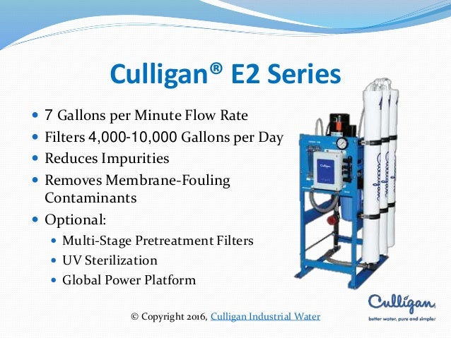 Culligan Reverse Osmosis System Comparison