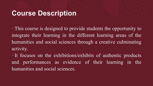 Culminating Activity Lesson 1_Introduction.pptx | Homework and Study ...