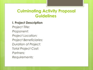 Culminating Activity week 3- Writing a Concept on the Prepared Plan and ...