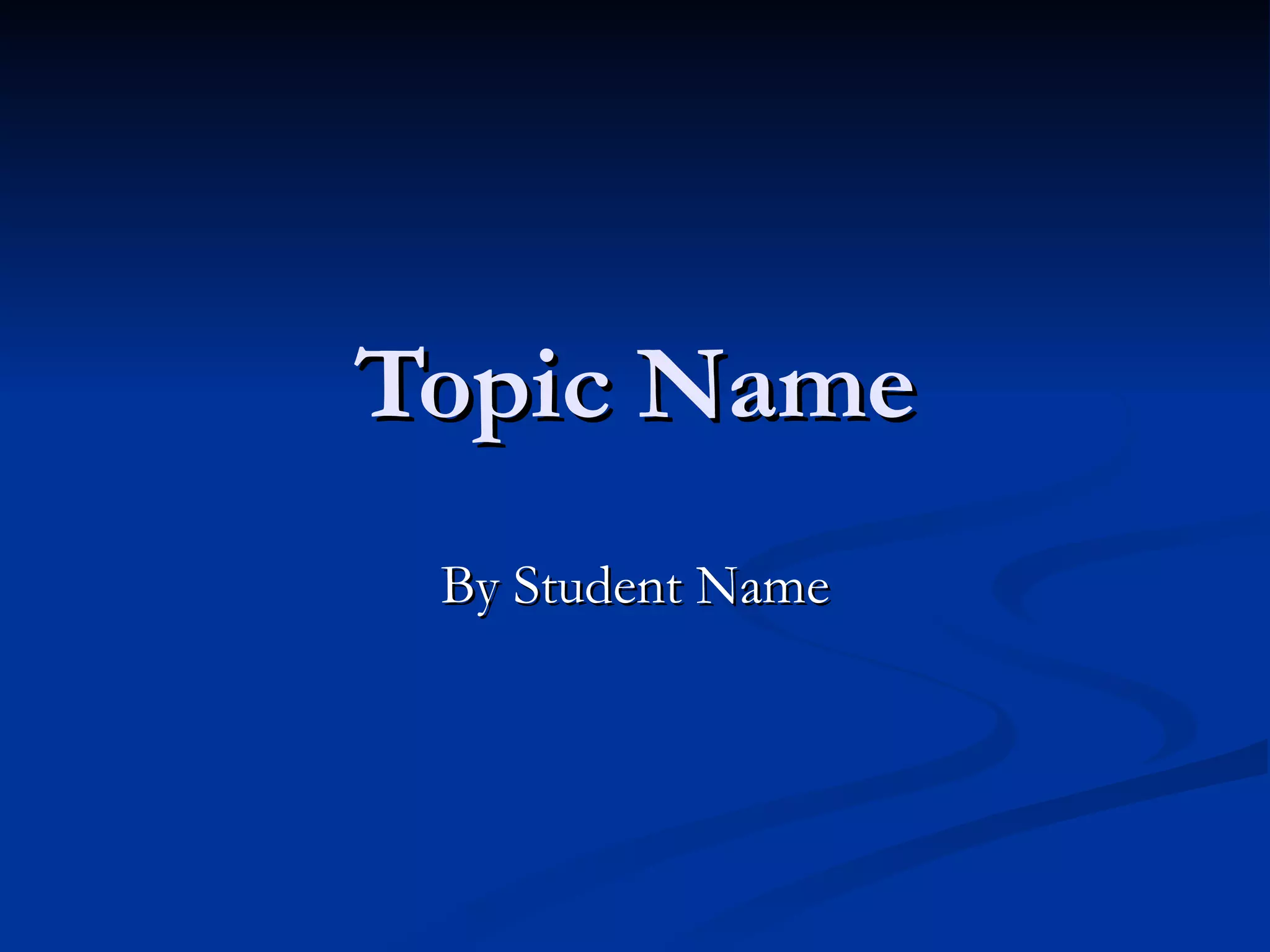 Culminating Power Point Example | PPT