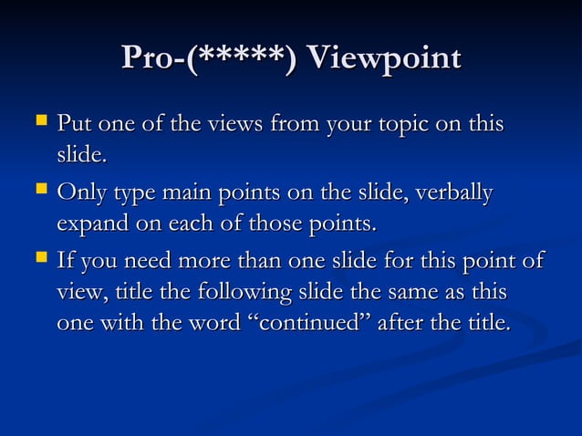 Culminating Power Point Example | PPT