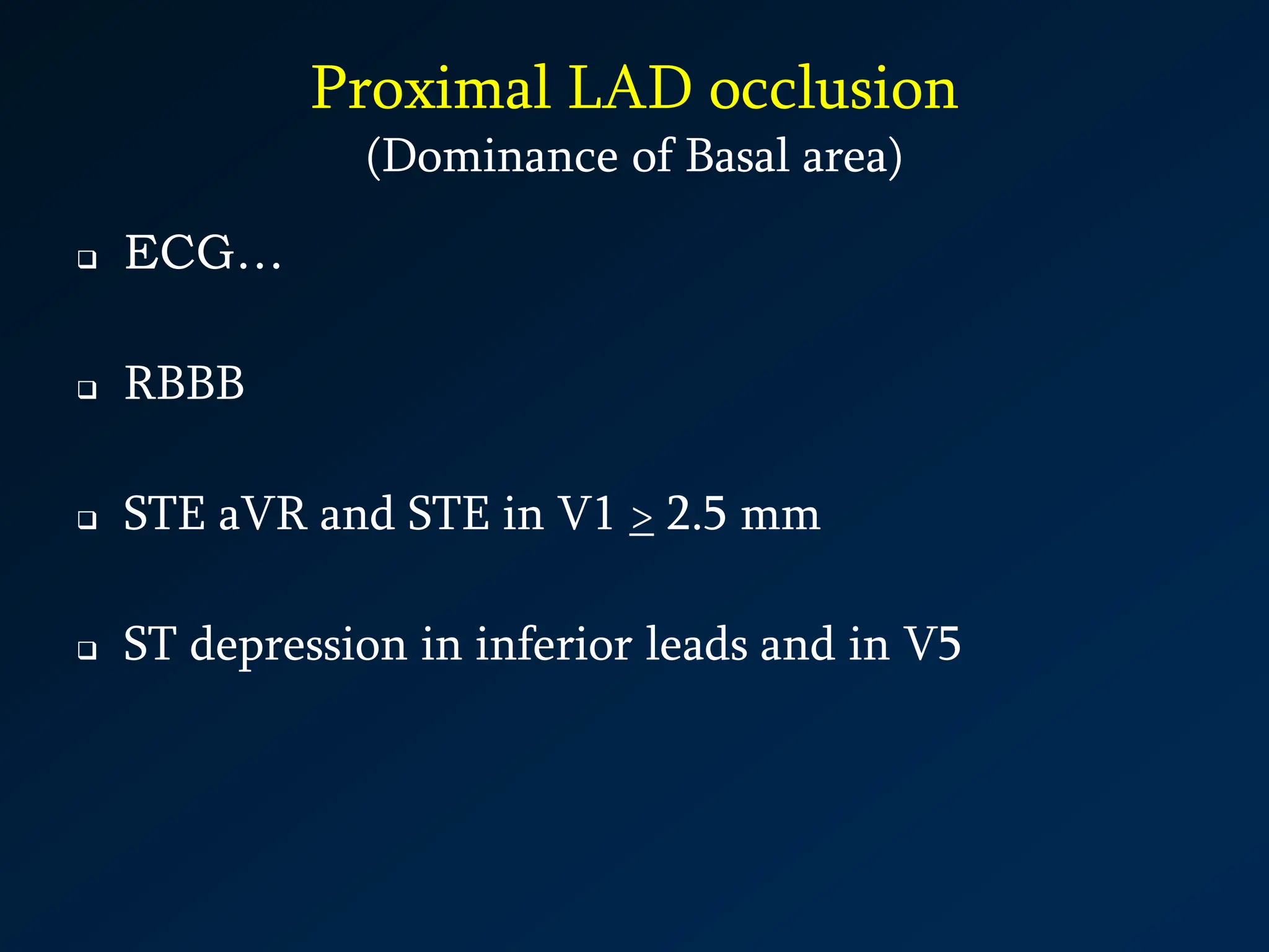 CULPRIT ARTERY LOCALISATION IN STEMI _ DR BIJILESH.ppsx
