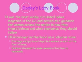 Cult Of Domesticity | PPT