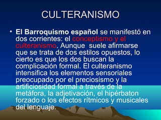 Culteranismo | PPT