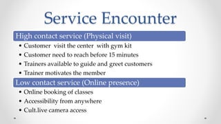 Cult fitness service marketing | PPTX