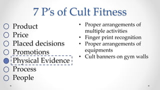 Cult fitness service marketing | PPTX