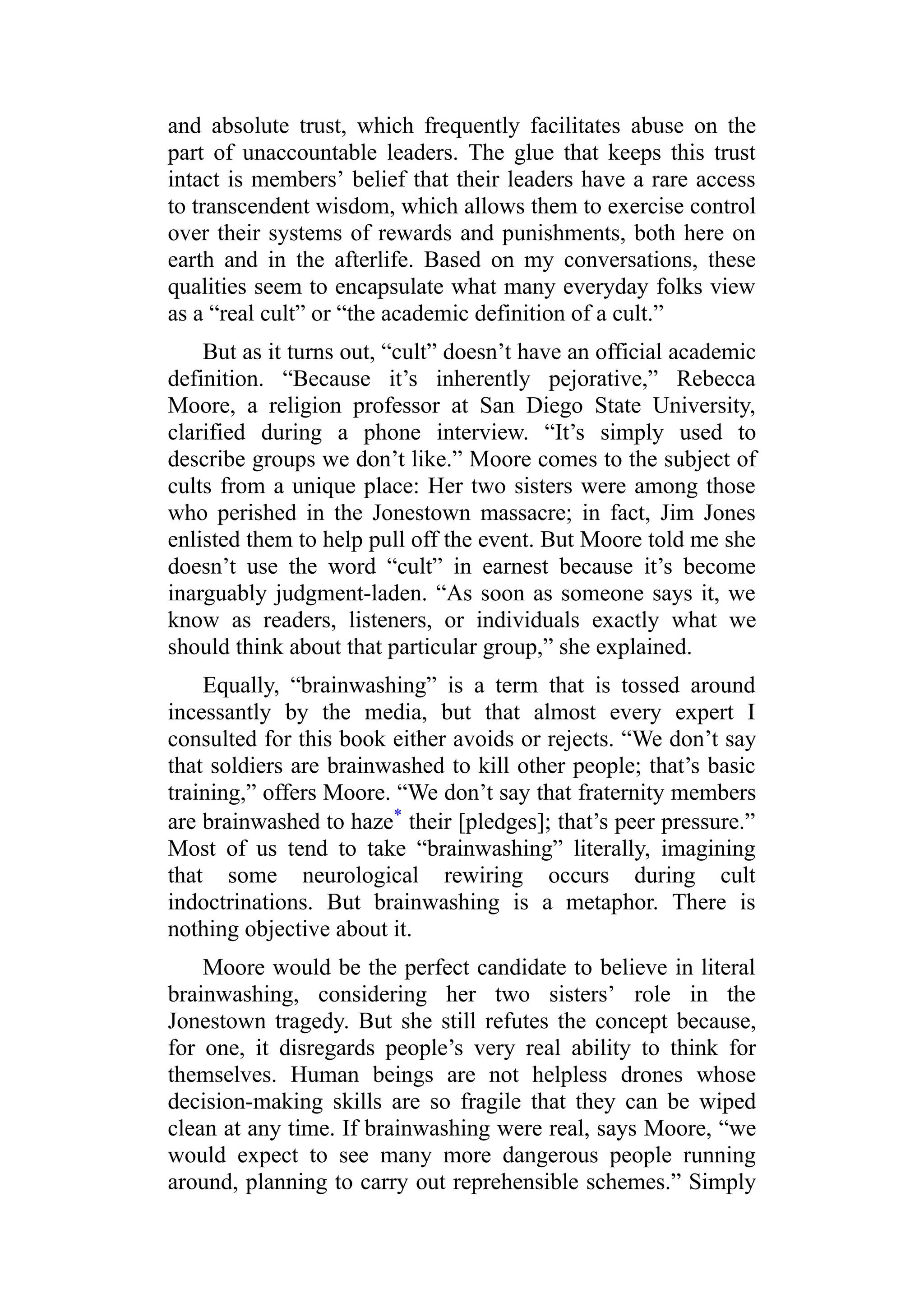 Cultish: the language of fanatism by Amanda Montell | PDF