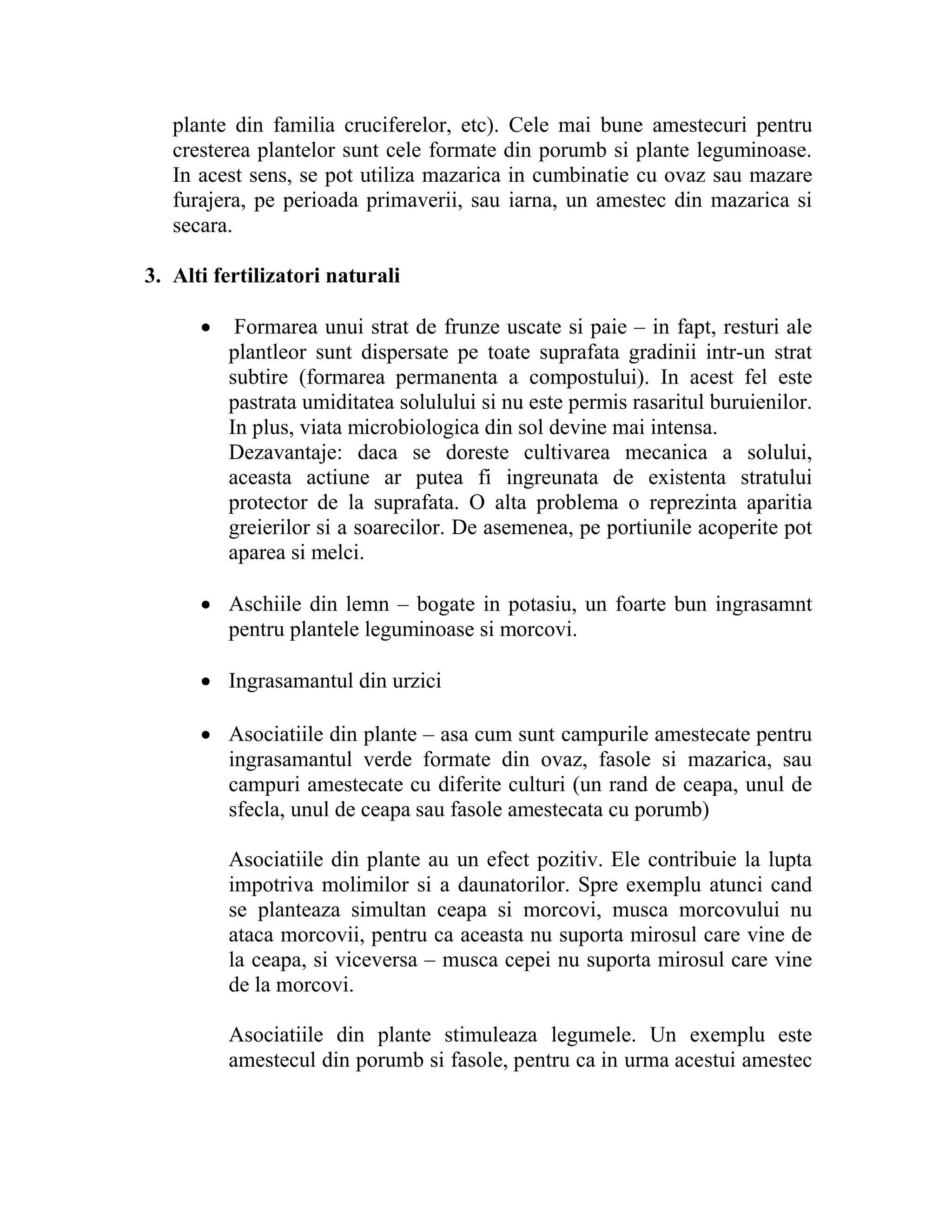 Cultivarea biologica a legumelor | PDF